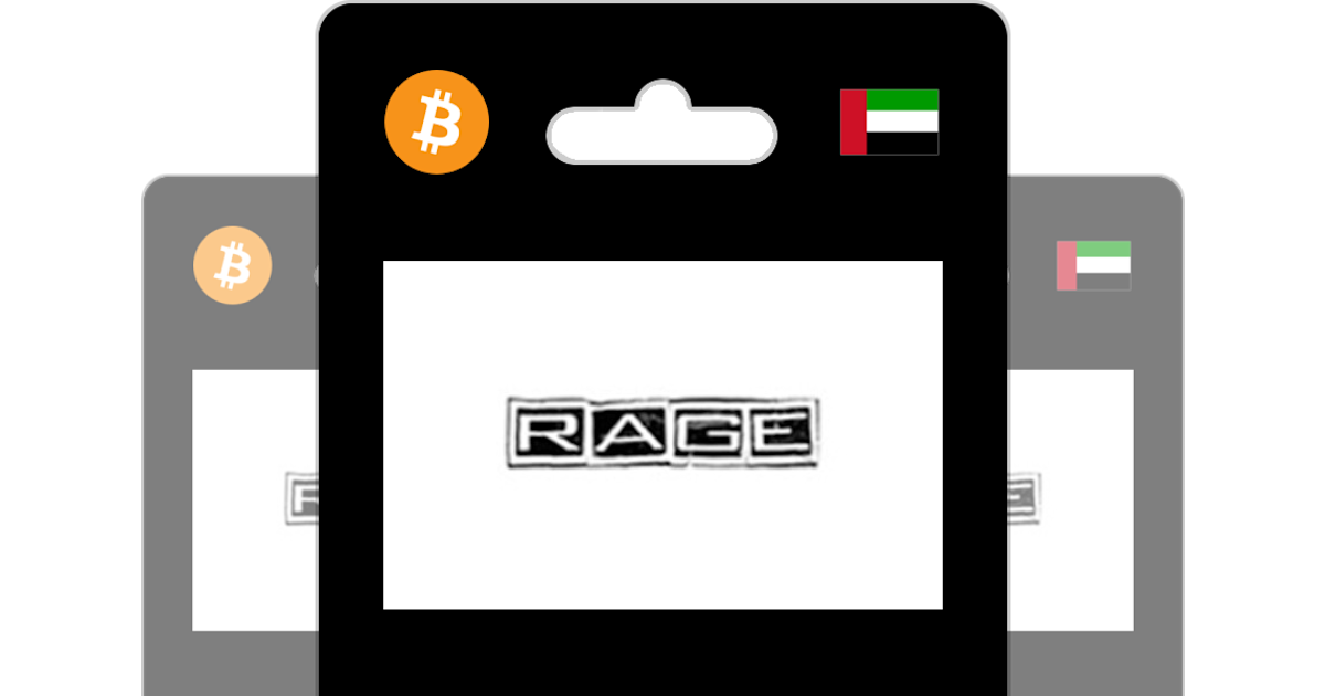 Buy Rage Gift Card with Bitcoin, ETH, USDT or Crypto - Bitrefill