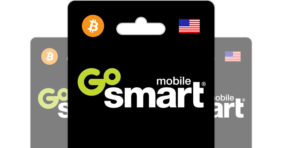 GoSmart Prepaid Top Up with Bitcoin, ETH or Crypto - Bitrefill