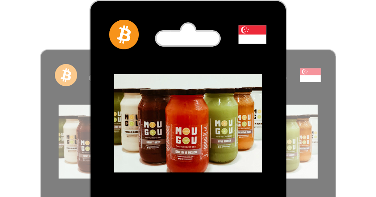 Buy Mougou Juice Gift Card with Bitcoin, ETH or Crypto - Bitrefill