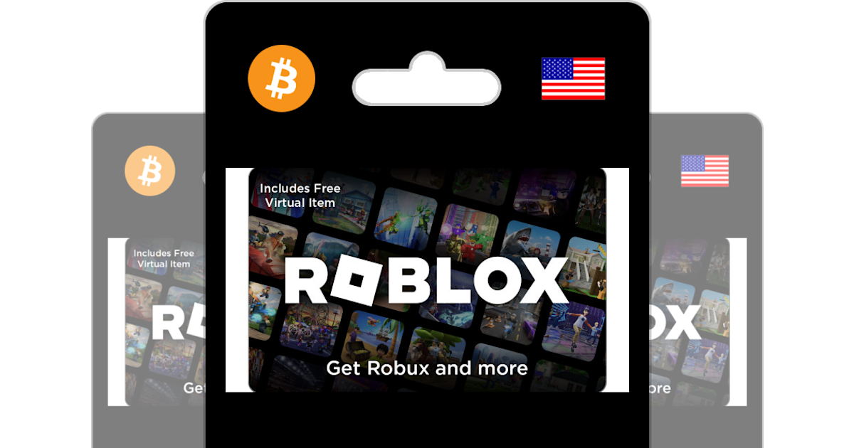 Buy Roblox (Robux) Gift Card with Bitcoin, USDT or Crypto - Bitrefill