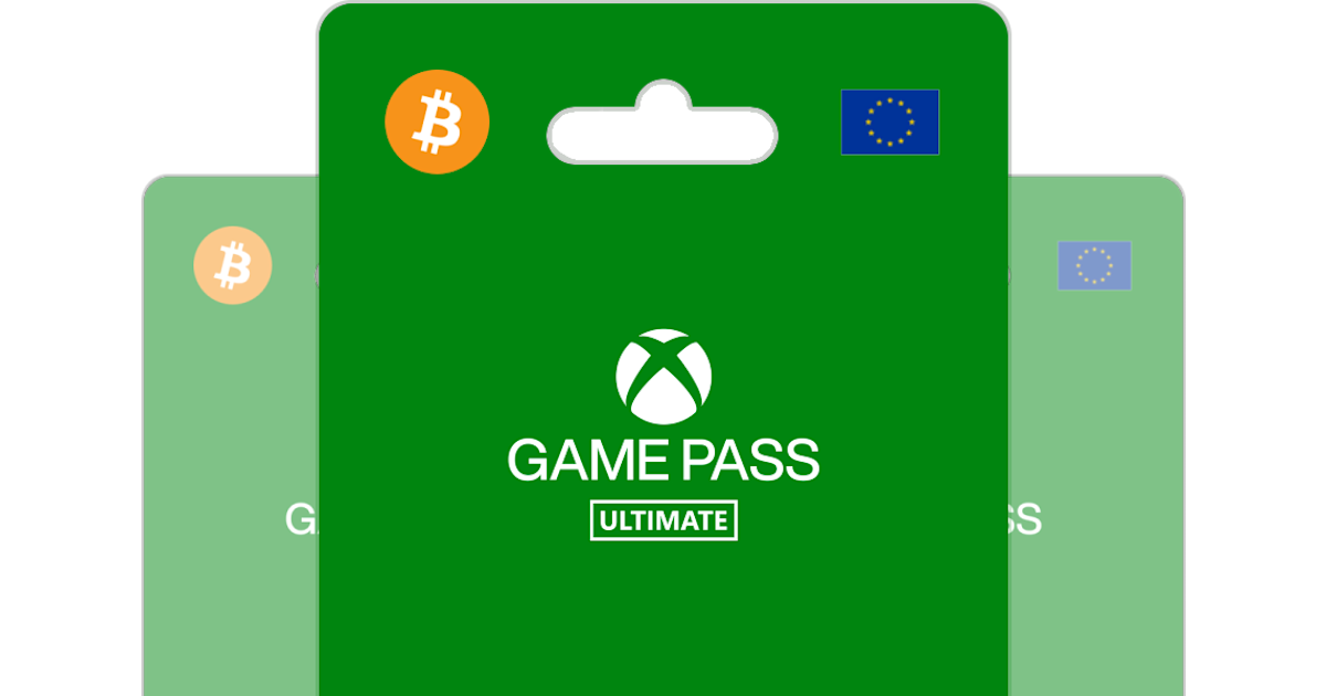 Buy Xbox Game Pass Ultimate Gift Card with Bitcoin, ETH or Crypto ...