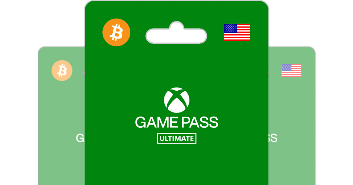 Buy Xbox Game Pass Ultimate Gift Card with Bitcoin, ETH or Crypto ...