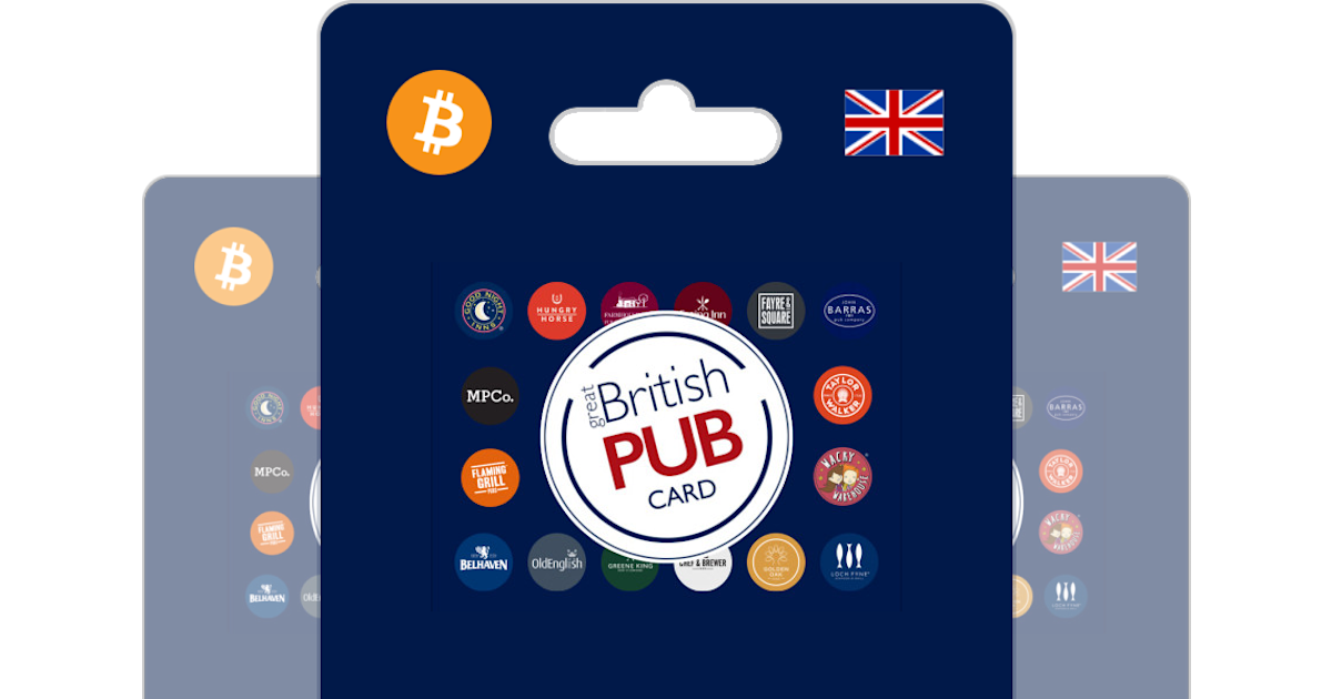 Buy The Great British Pub Gift Card with Bitcoin, ETH or Crypto - Bitrefill
