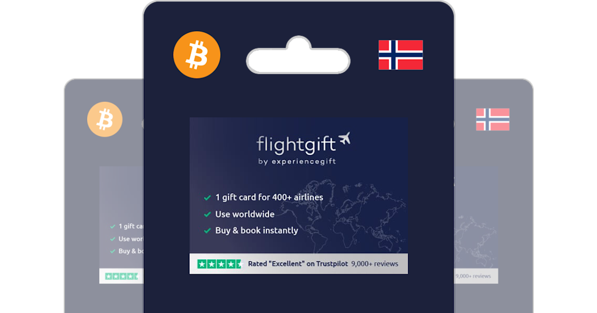 Buy Flightgift NOK Gift Card with Bitcoin, ETH or Crypto - Bitrefill