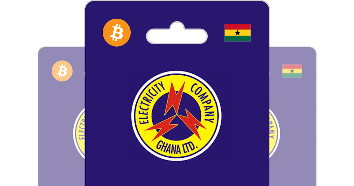 Buy ECG Ghana Bill Gift Card with Bitcoin, ETH or Crypto - Bitrefill