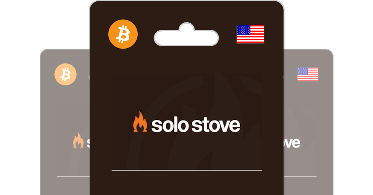 Buy Solo Stove Gift Card with Bitcoin & Crypto - Bitrefill
