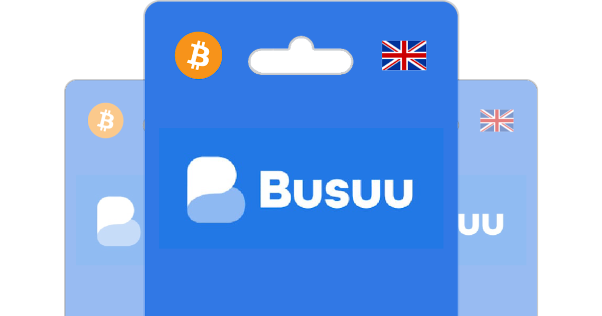 Buy BUSUU Gift Card with Bitcoin, ETH, USDT or Crypto - Bitrefill