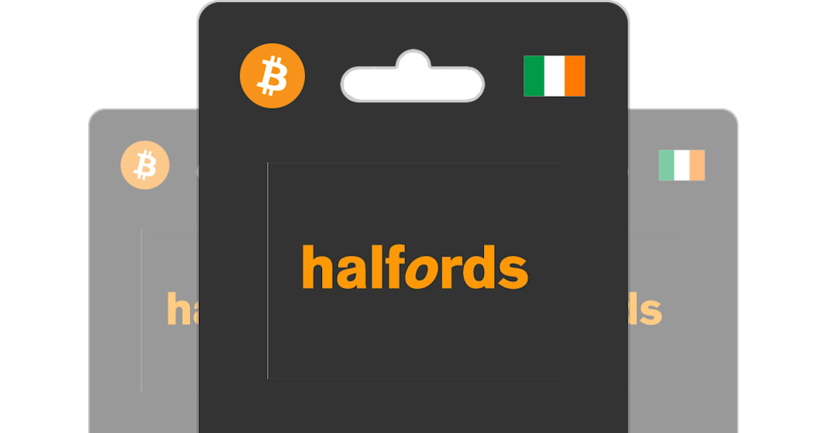 Buy Halfords Gift Card with Bitcoin, ETH, USDT or Crypto - Bitrefill