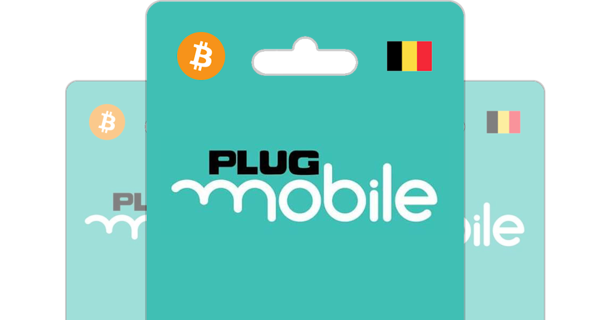 Plug Mobile PIN Prepaid-Aufladung mit Bitcoin, ETH oder Crypto - Bitrefill
