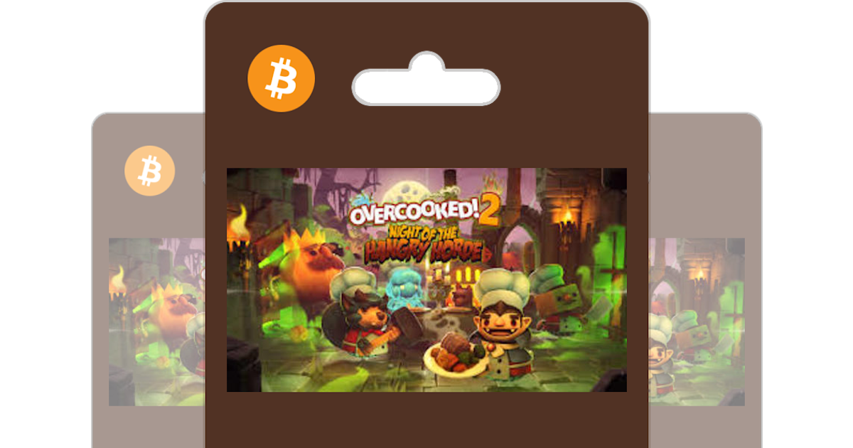 Buy Overcooked 2 Night of the Hangry Horde Gift Card with Bitcoin, ETH ...