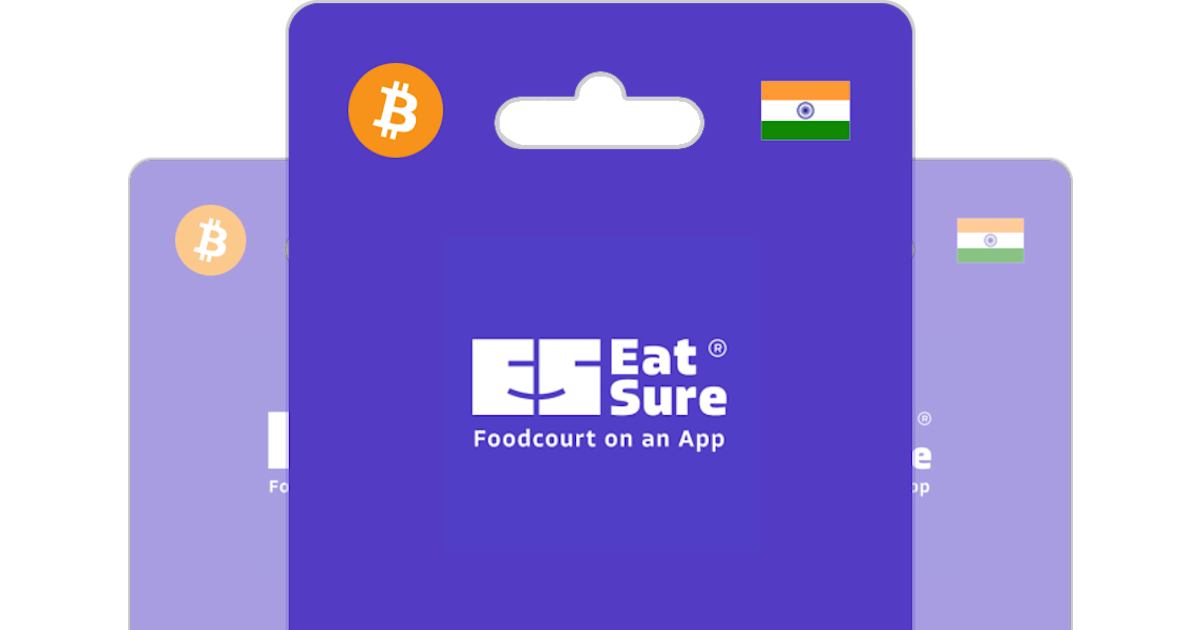 Buy EatSure Gift Card with Bitcoin, ETH, USDT or Crypto - Bitrefill