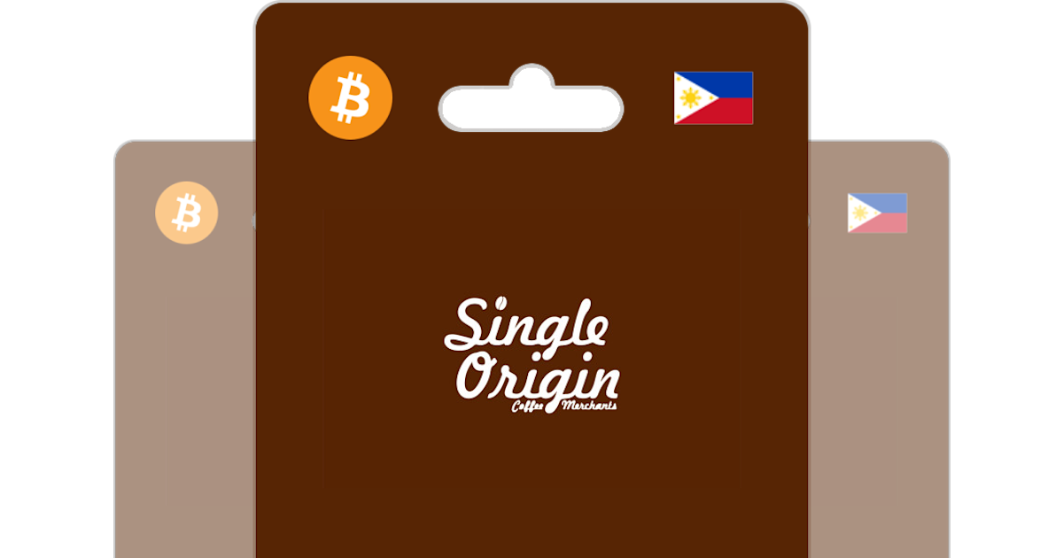 Buy Single Origin Gift Card with Bitcoin, ETH or Crypto - Bitrefill