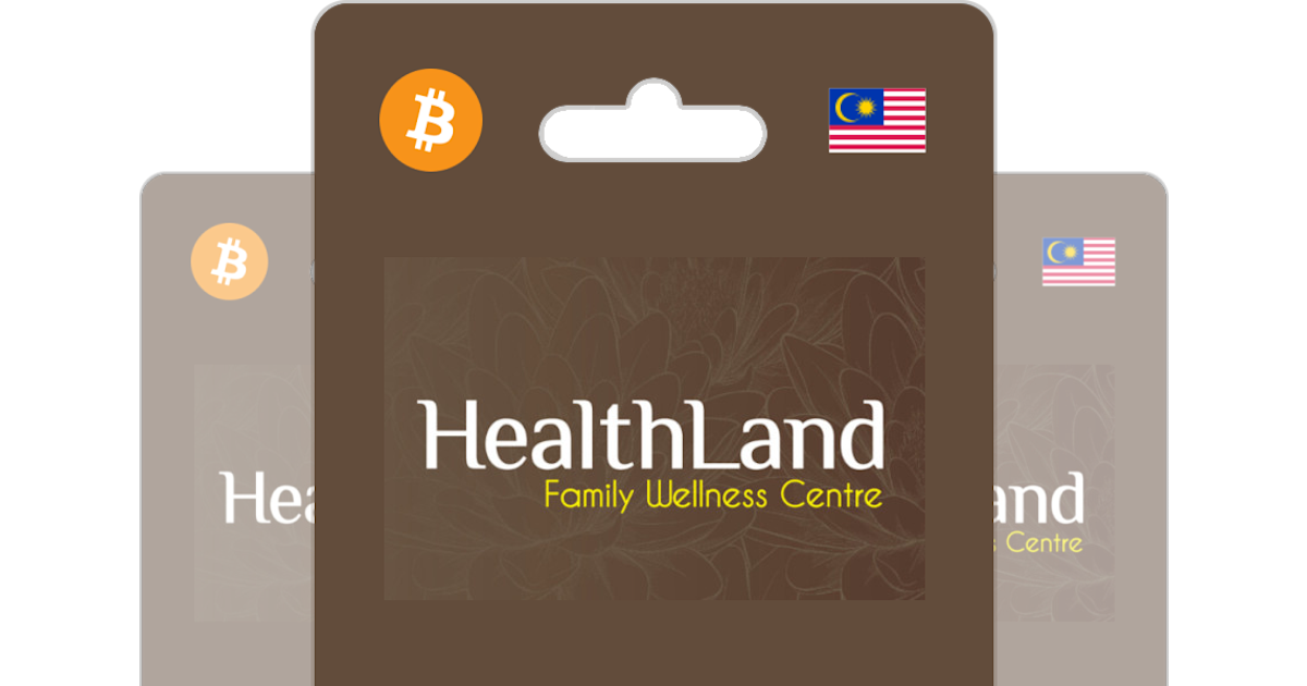 Buy Healthland Gift Card with Bitcoin, ETH, USDT or Crypto - Bitrefill