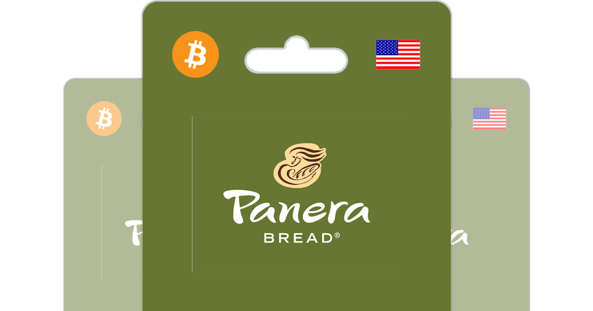 Buy Panera Bread Gift Card with Bitcoin, ETH or Crypto - Bitrefill