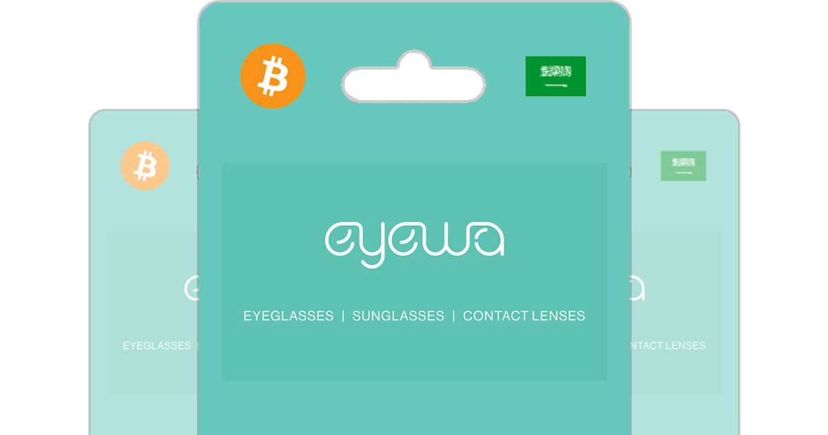 Buy Eyewa SA Gift Card with Bitcoin, ETH, USDT or Crypto - Bitrefill