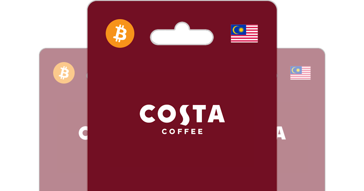 Buy Costa Coffee Gift Card with Bitcoin, ETH or Crypto - Bitrefill