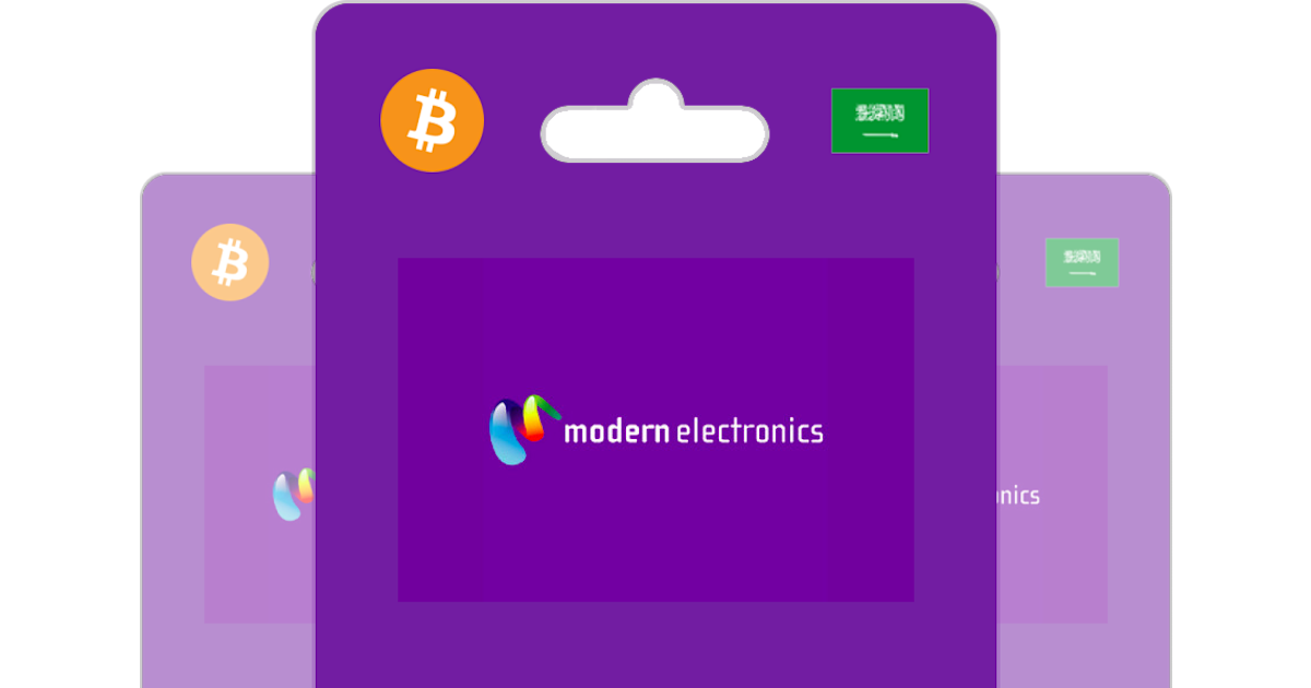 Buy Modern Electronics Gift Card with Bitcoin, ETH or Crypto - Bitrefill