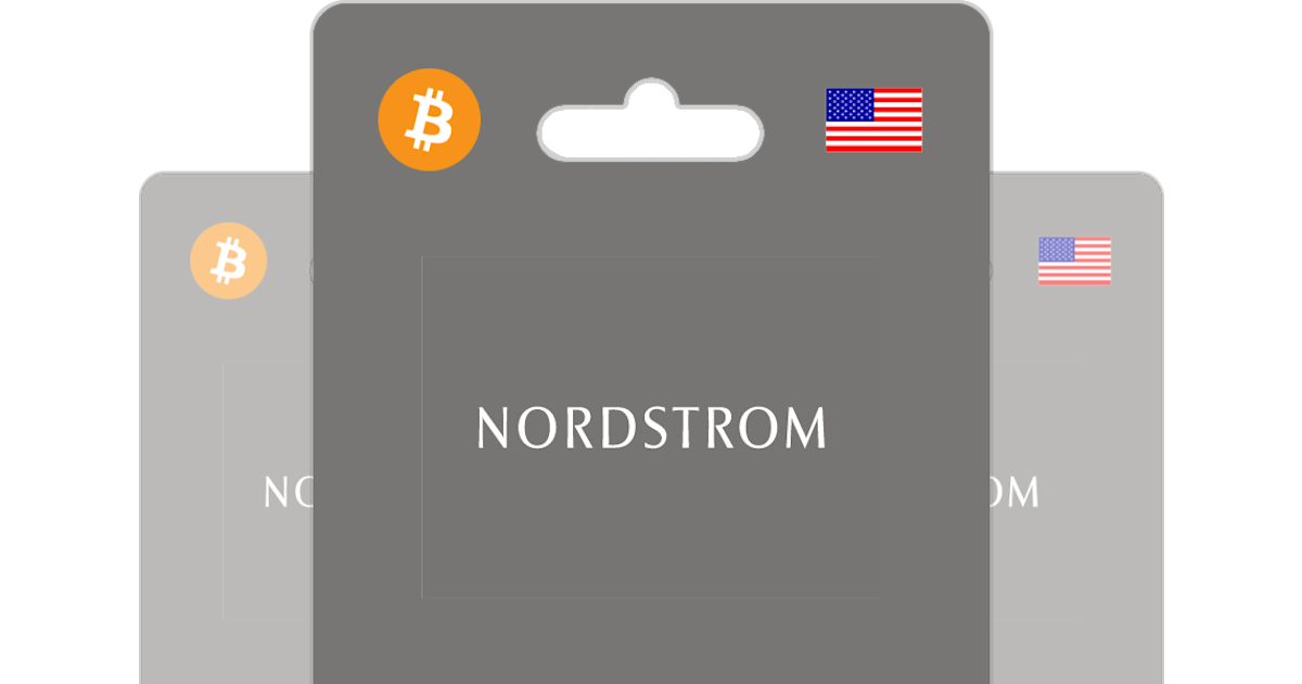 Buy Nordstrom Gift Cards with Dogecoin, BTC, ETH or Crypto - Bitrefill