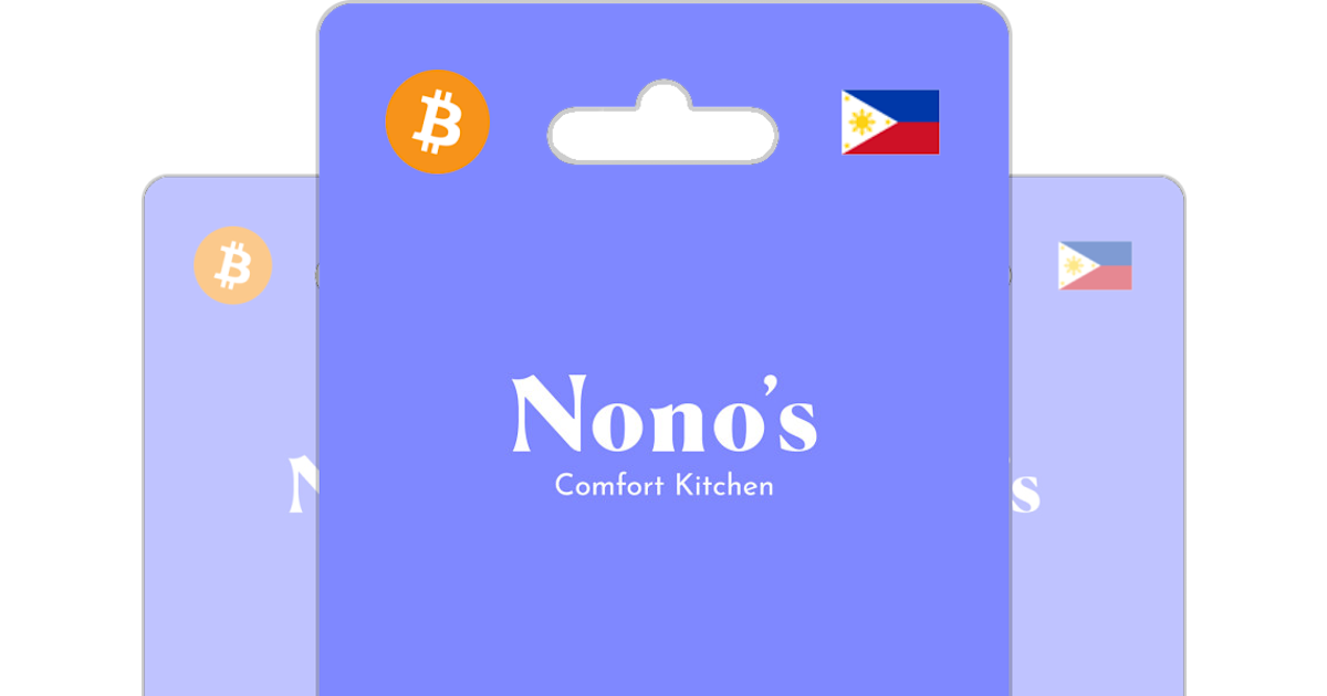Buy Nono's PHP Gift Card with Bitcoin, ETH, USDT or Crypto - Bitrefill
