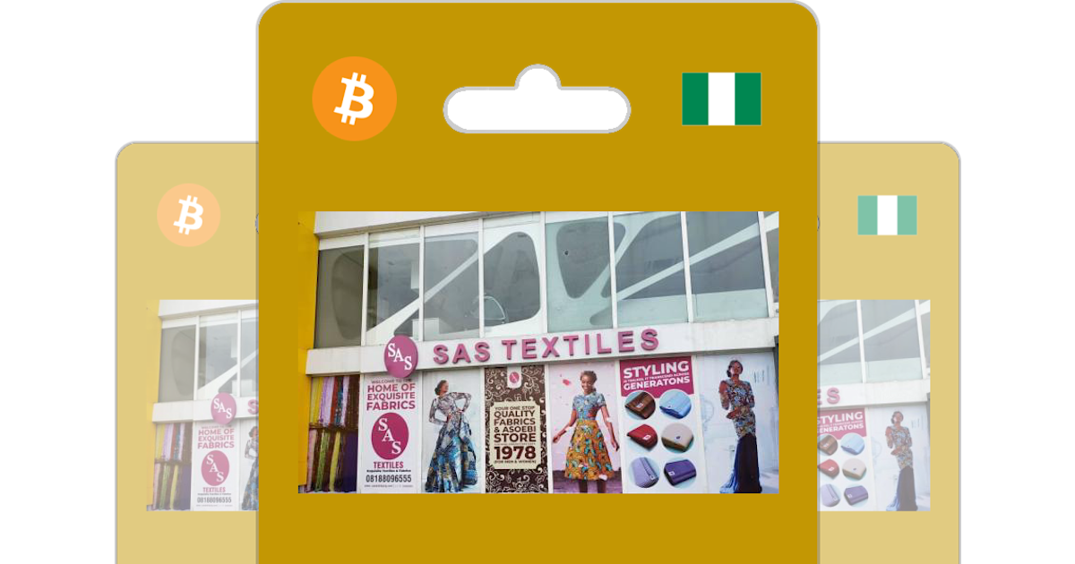 Buy SAS Textiles Gift Card with Bitcoin, ETH or Crypto - Bitrefill