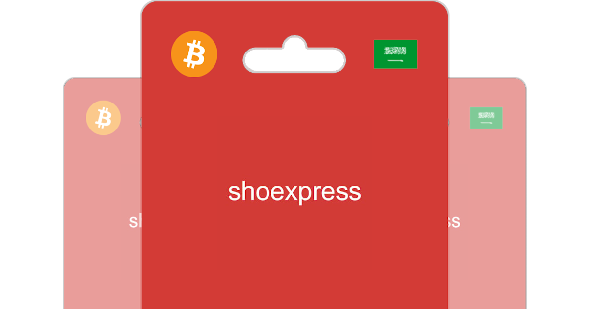 Buy Shoexpress Gift Card with Bitcoin, ETH or Crypto - Bitrefill