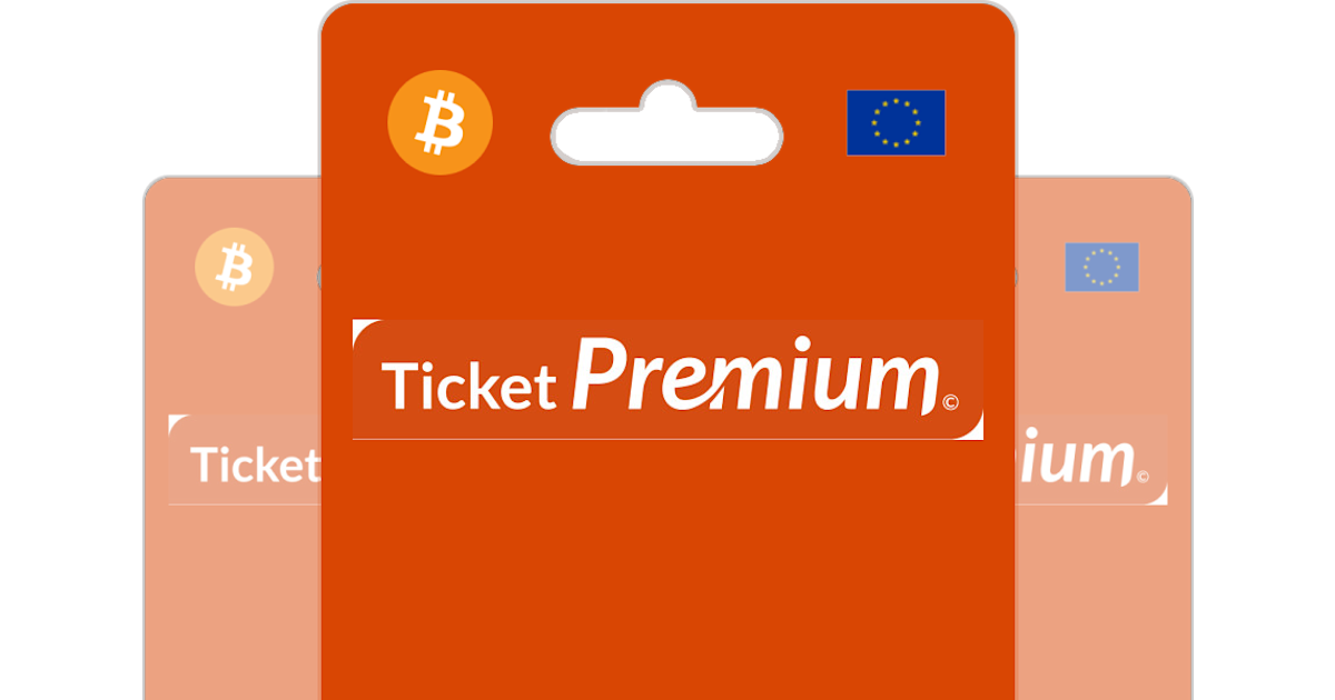 Buy Ticket Premium Gift Card with Bitcoin, ETH or Crypto - Bitrefill