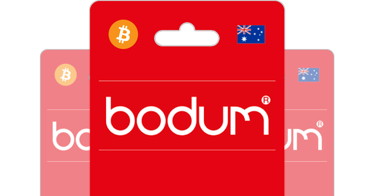 Buy Bodum Gift Card with Bitcoin, ETH, USDT or Crypto - Bitrefill