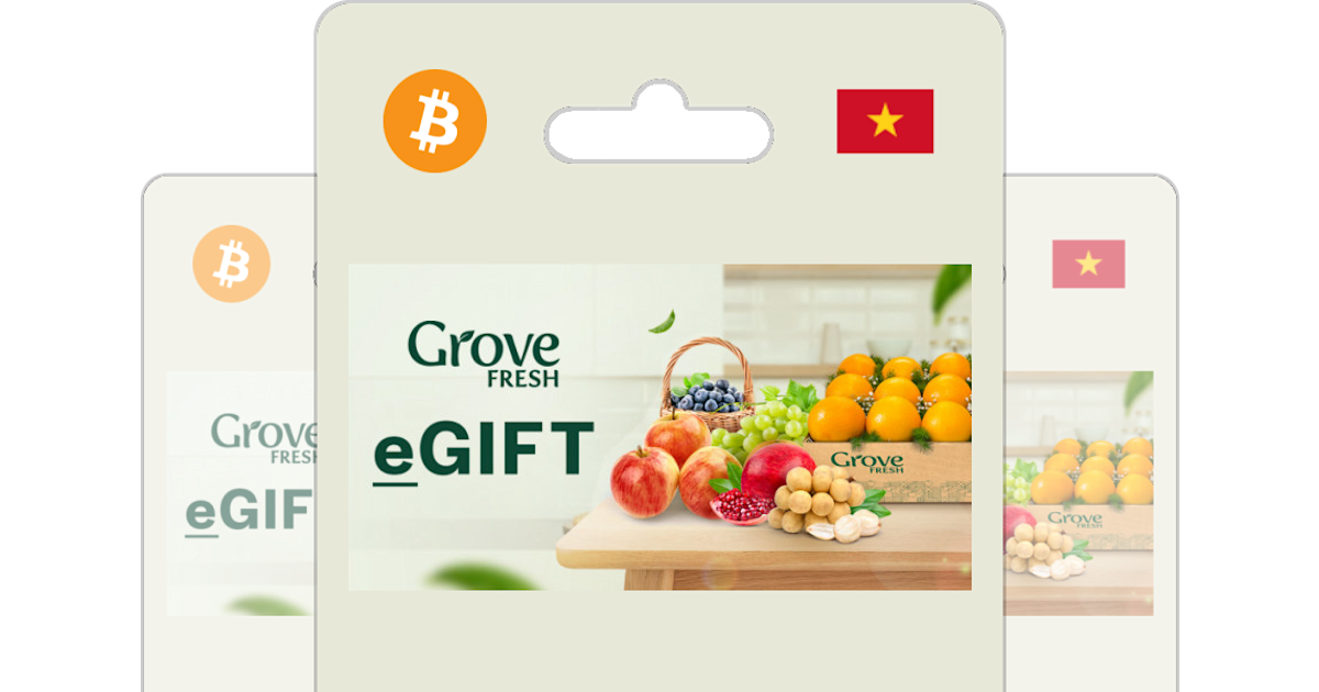 Buy GROVE FRESH Gift Card with Bitcoin, ETH, USDT or Crypto - Bitrefill