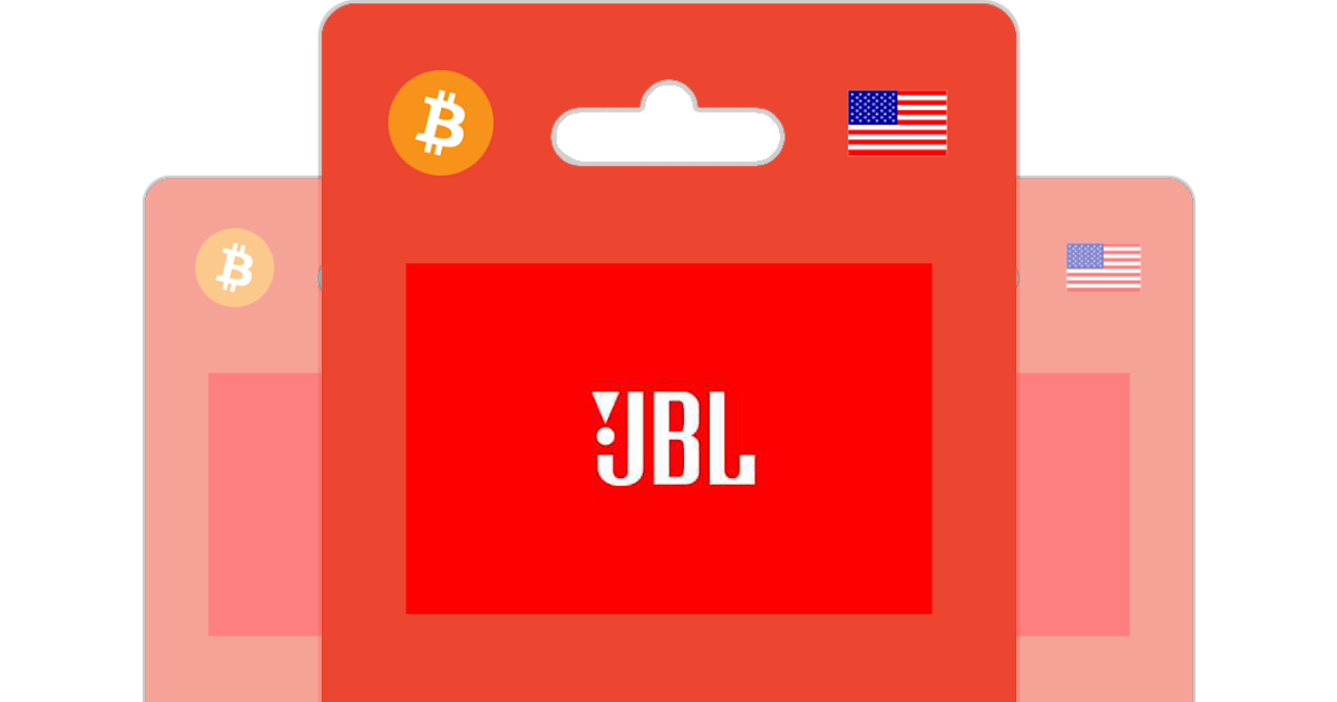 Buy JBL Gift Card with Bitcoin, ETH, USDT or Crypto - Bitrefill