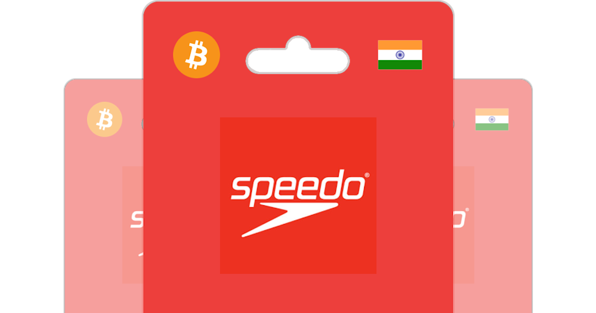 Buy Speedo Gift Card with Bitcoin, ETH, USDT or Crypto - Bitrefill