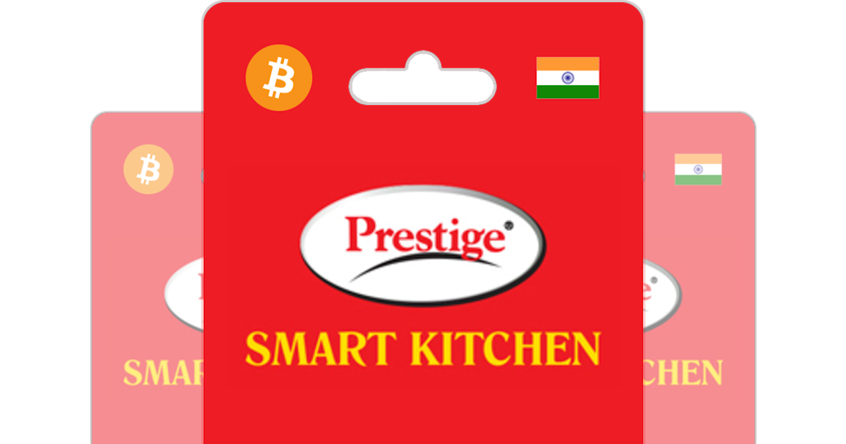 Buy Prestige Smart Kitchen Gift Card with Bitcoin, ETH or Crypto ...