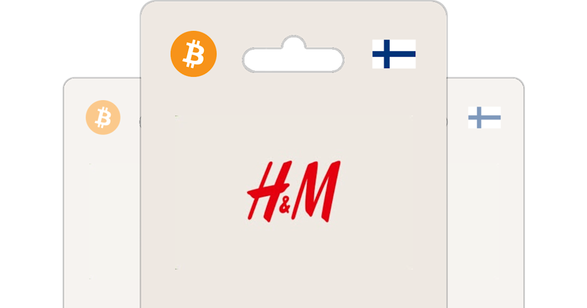 Buy H&M Gift Card with Bitcoin, ETH, USDT or Crypto - Bitrefill