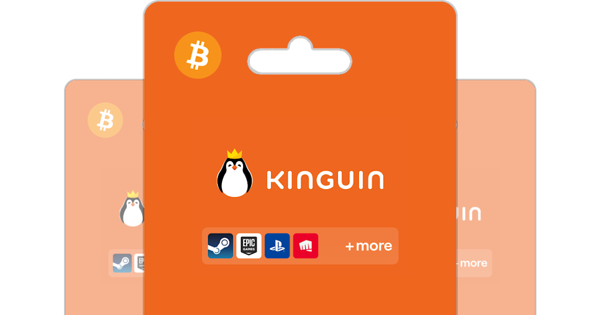 Buy Kinguin Games Store USD International Gift Card with Bitcoin, ETH ...