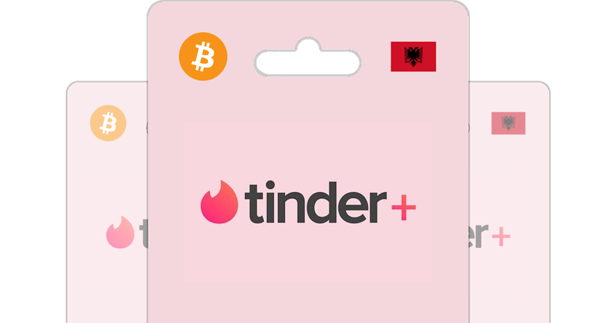 Buy Tinder Plus International Gift Card with Bitcoin, ETH or Crypto ...