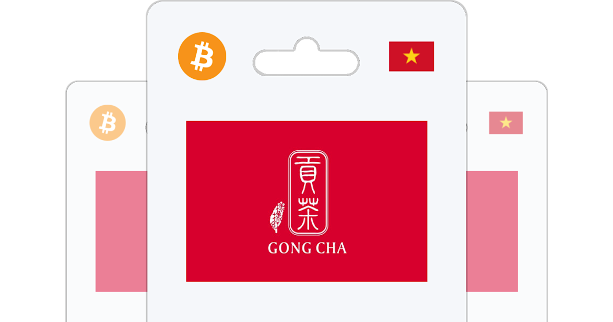 Buy Gongcha Gift Card with Bitcoin, ETH, USDT or Crypto - Bitrefill
