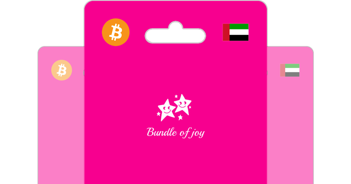 Buy Bundle Of Joy, UAE Gift Card with Bitcoin, ETH or Crypto - Bitrefill