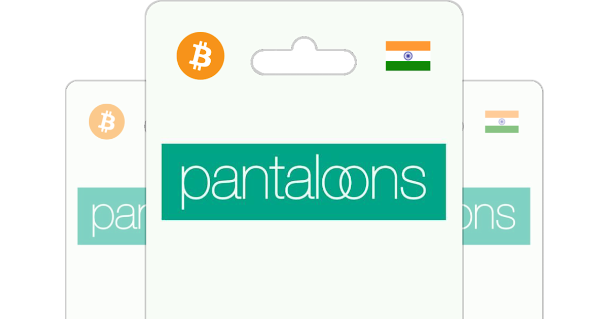 Buy Pantaloons Gift Card with Bitcoin, ETH, USDT or Crypto - Bitrefill