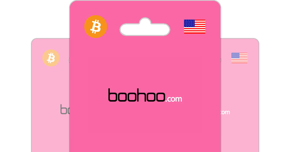 Buy boohoo US Gift Card with Bitcoin, ETH, USDT or Crypto - Bitrefill