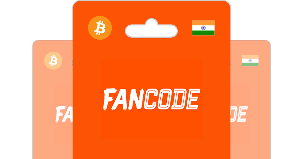 Buy Fancode Gift Card with Bitcoin, ETH, USDT or Crypto - Bitrefill