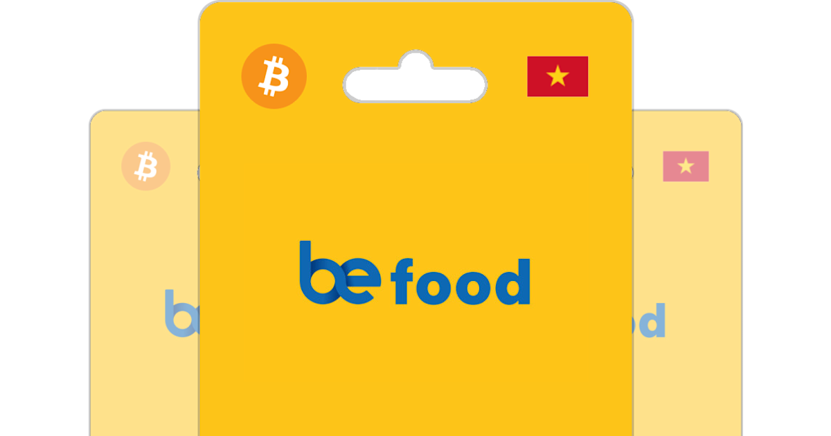 Buy beFood Gift Card with Bitcoin, ETH, USDT or Crypto - Bitrefill