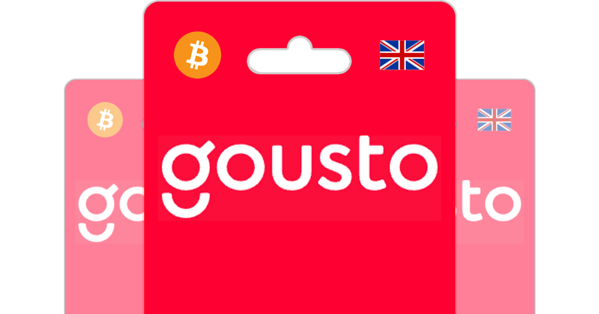 Buy Gousto UK gift cards - Bitrefill