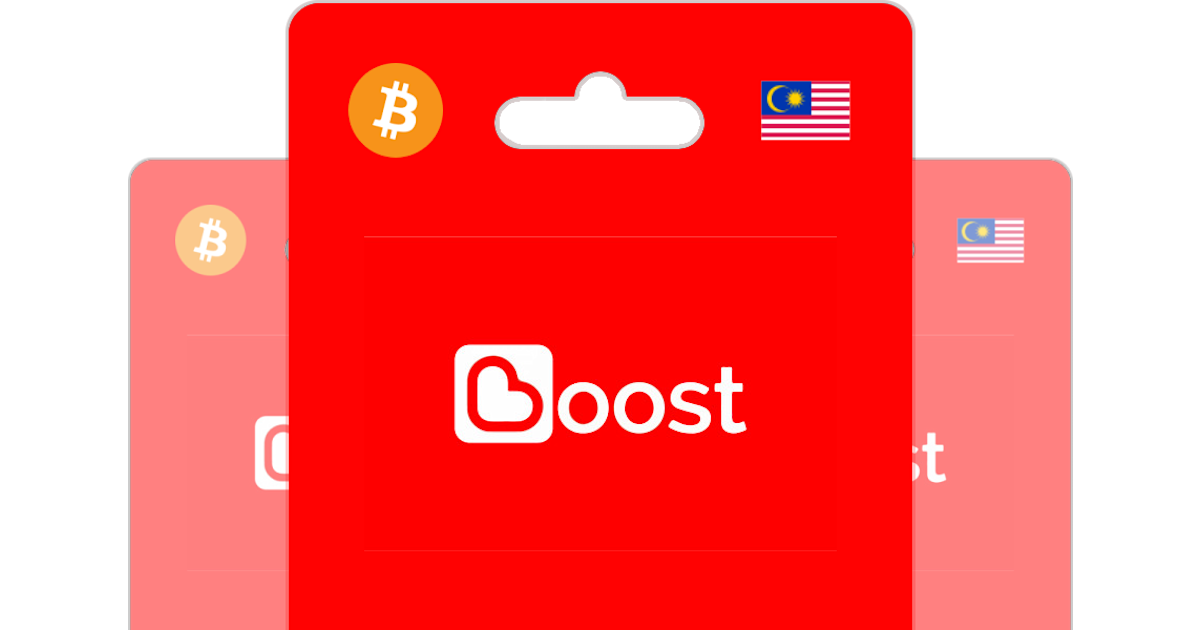 Buy Boost MY Gift Card with Bitcoin, ETH, USDT or Crypto - Bitrefill
