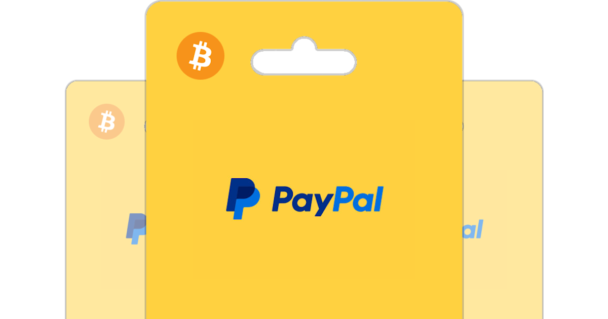 Compra Tarjeta Regalo PayPal Rewards con Bitcoin, ETH o cripto - Bitrefill