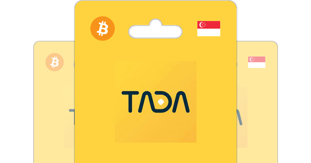 Buy TADA SG Gift Card with Bitcoin, ETH, USDT or Crypto - Bitrefill