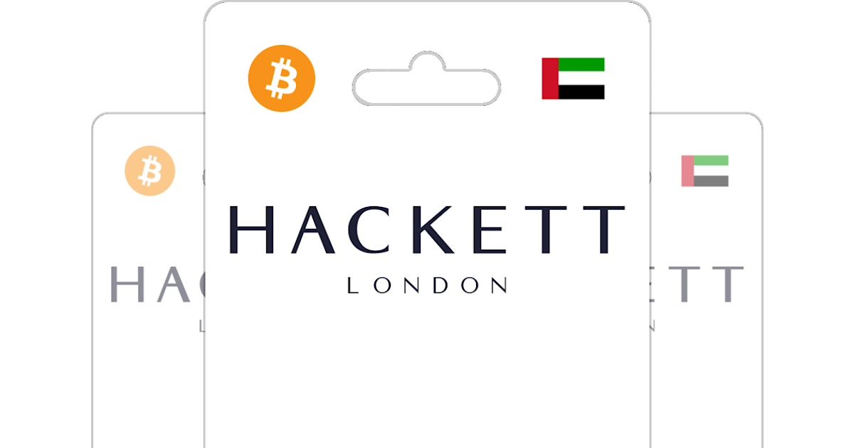 Buy Hackett London AE Gift Card with Bitcoin, ETH or Crypto - Bitrefill