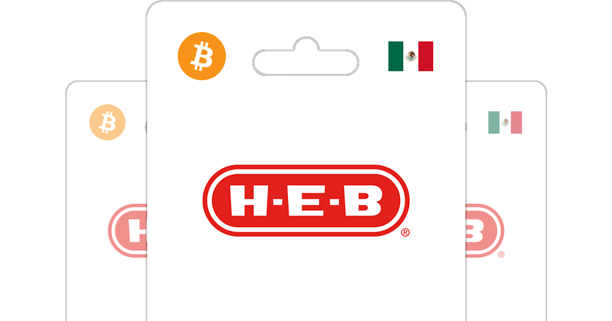 Buy Heb Gift Card with Bitcoin, ETH, USDT or Crypto - Bitrefill