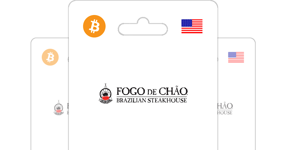 Compra Tarjeta Regalo Fogo de Chão Brazilian Steakhouse con Bitcoin ...
