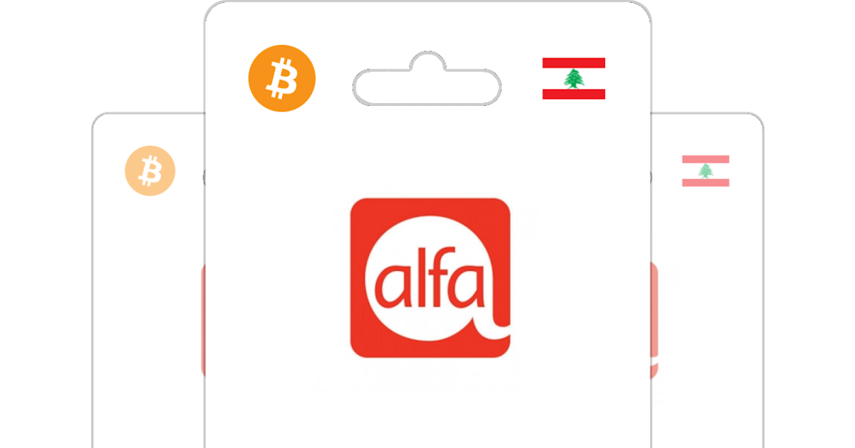 Alfa Prepaid Top Up with Bitcoin, ETH or Crypto - Bitrefill
