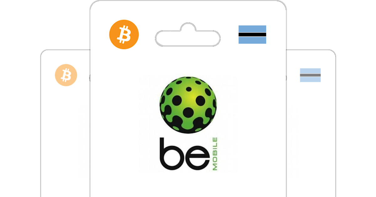 BeMobile PIN Prepaid Top Up with Bitcoin, ETH or Crypto - Bitrefill