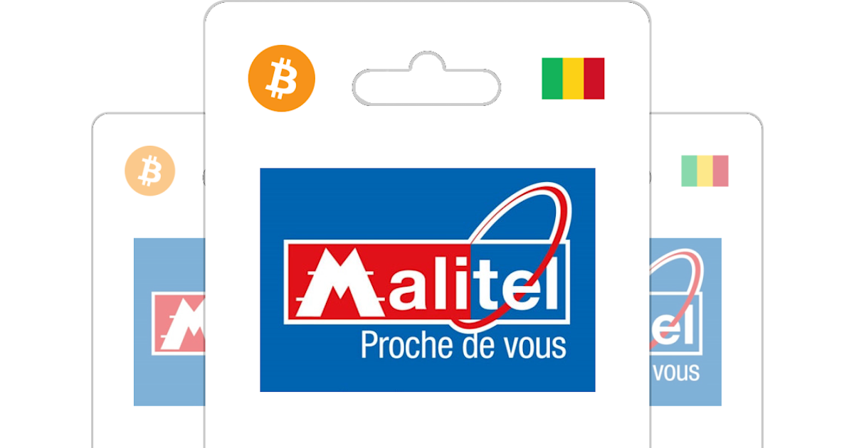 Malitel PIN Prepaid Top Up with Bitcoin, ETH or Crypto - Bitrefill